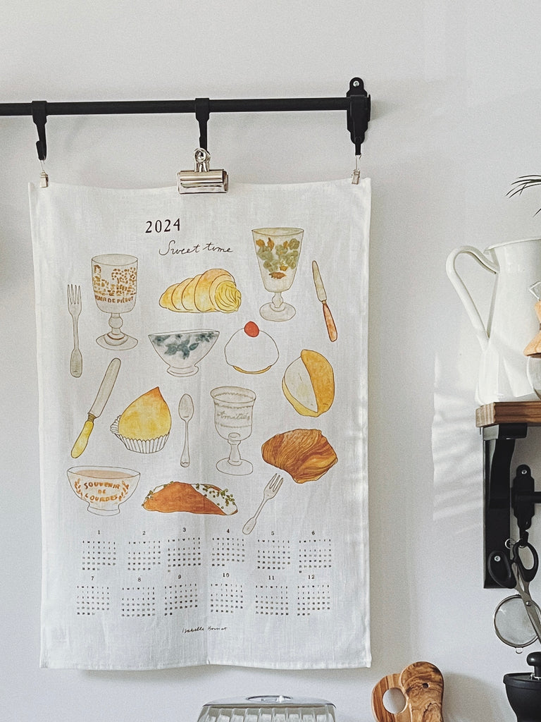Fog Linen Work 2024 Linen Calendar - Sweet Time – STH. CLAY TABLEWARE ...
