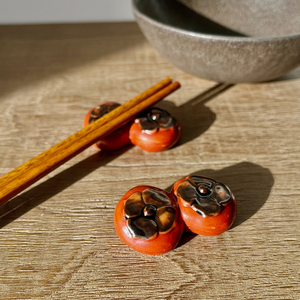 Handmade Persimmon Chopsticks Rest – STH. CLAY TABLEWARE AND HOME