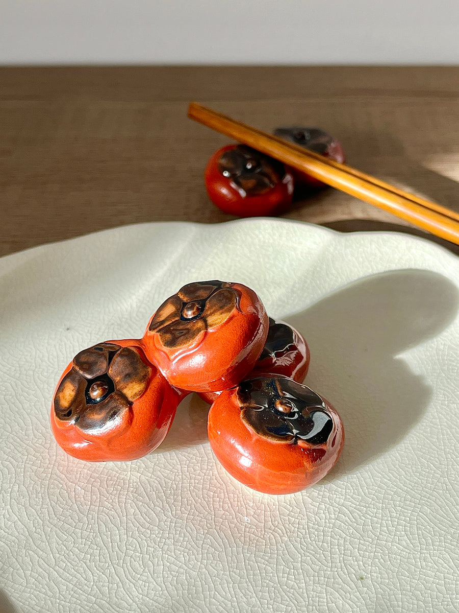 Handmade Persimmon Chopsticks Rest – STH. CLAY TABLEWARE AND HOME